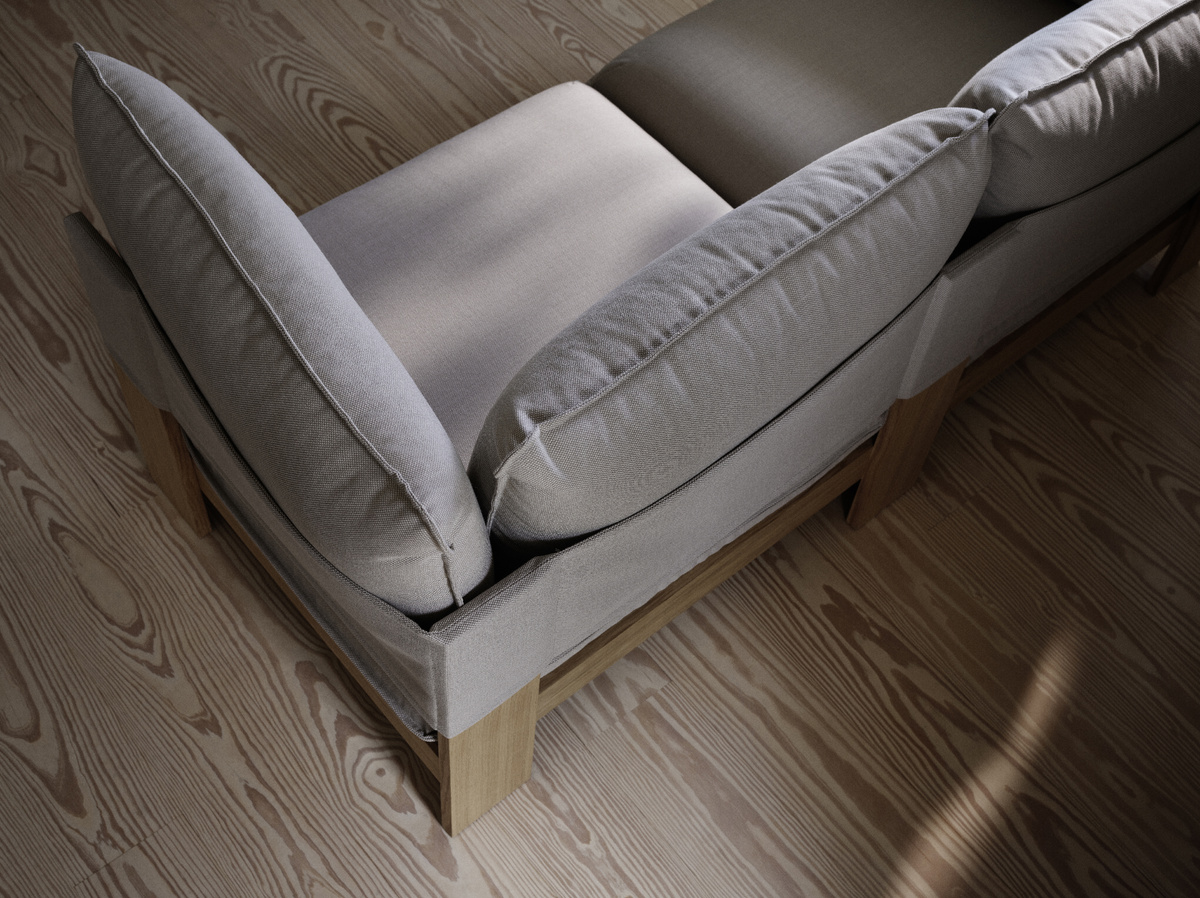 podium LV1 sofa — Lise Vester Studio