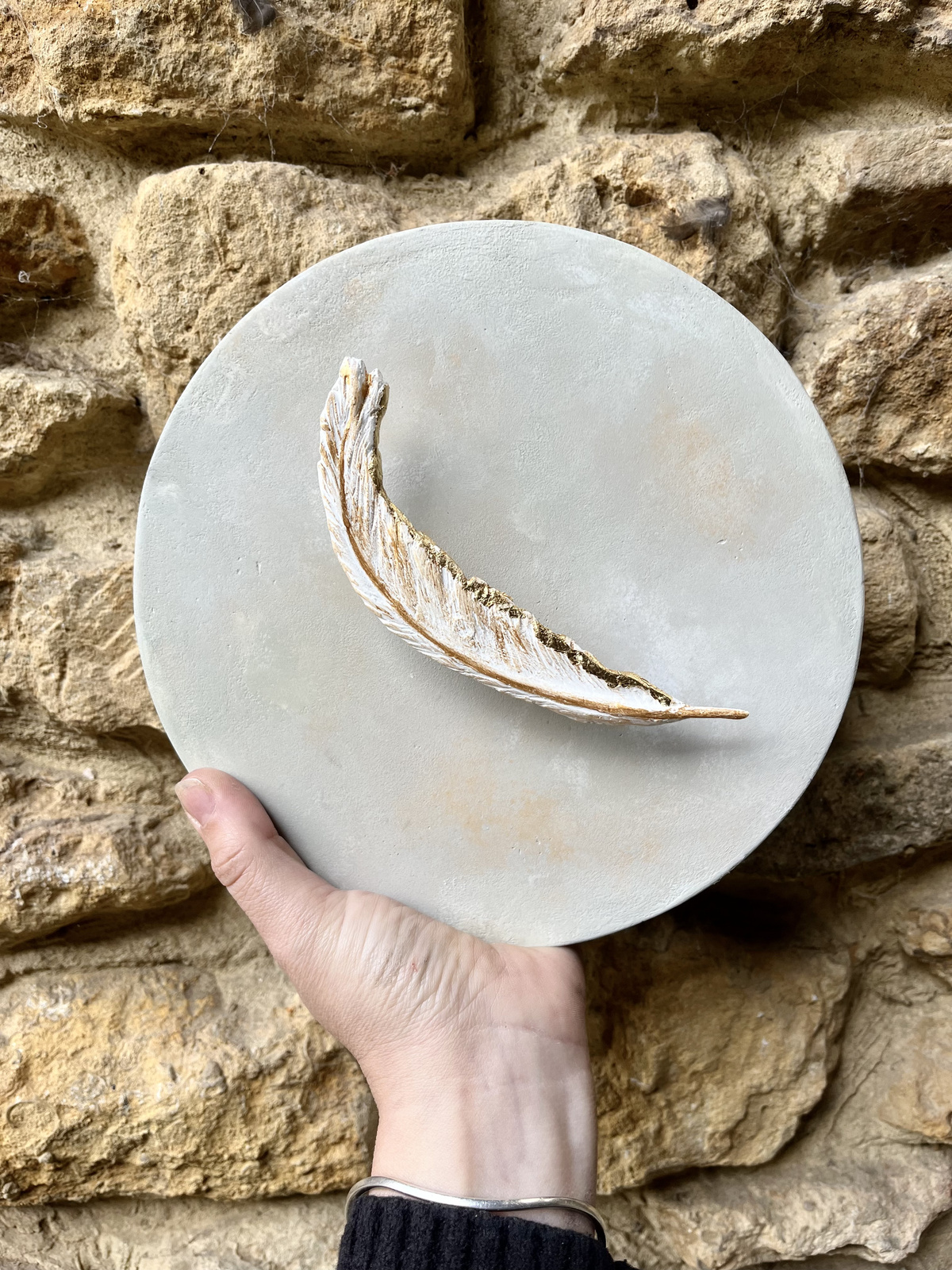 Mounted Pathway Feathers — Charlotte Austen Studios