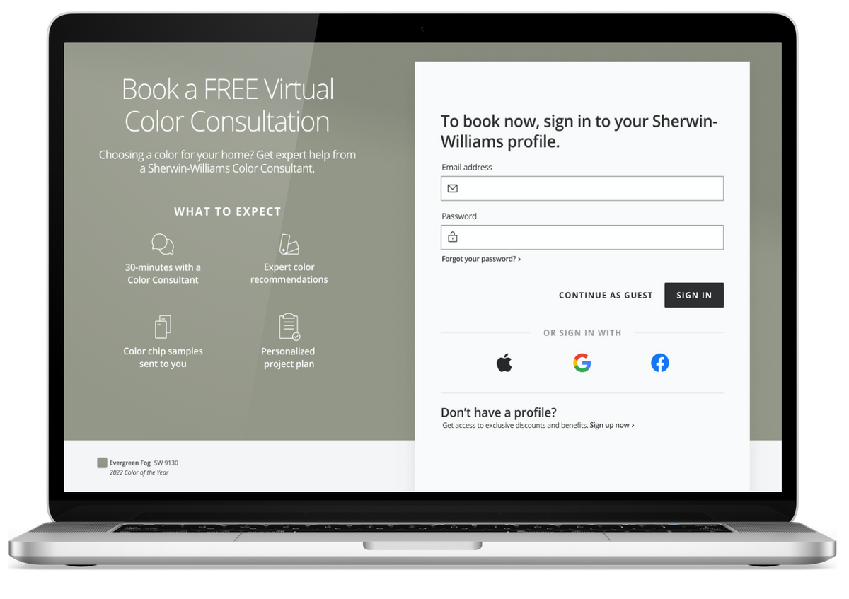 S-W | Virtual Color Consultation — Rama Rayana