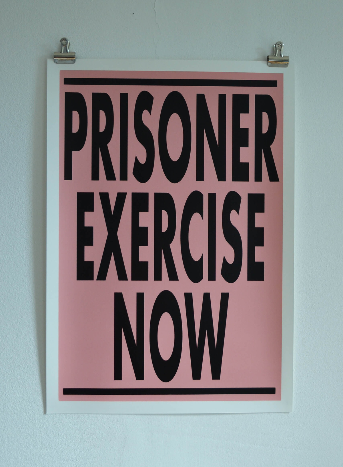 Prisoner exercise now — colour black shop