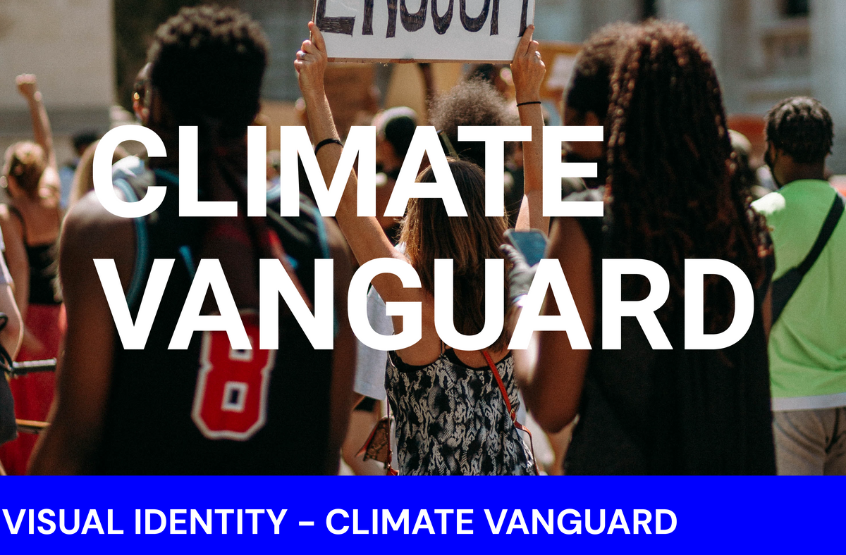 Climate Vanguard — NO SHAME CREATIVE