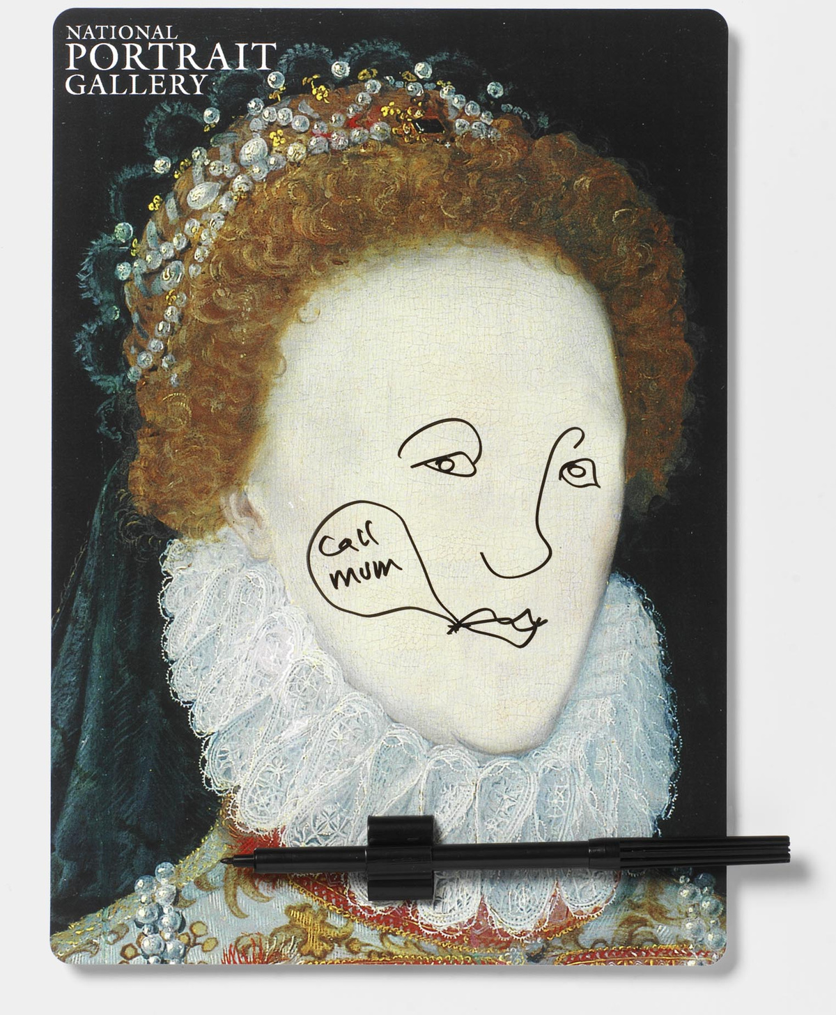 The National Portrait Gallery, Blank Face Range — Kit Grover