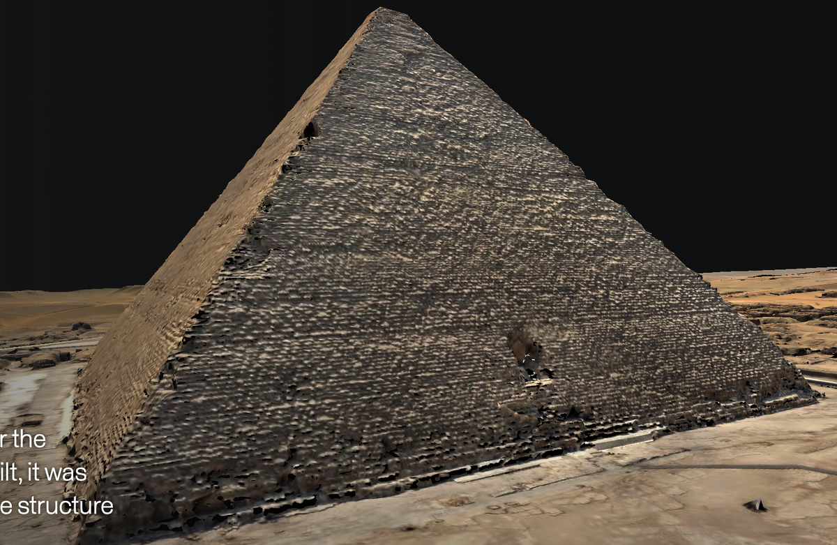 Inside the Great Pyramid — Were'd the day go???