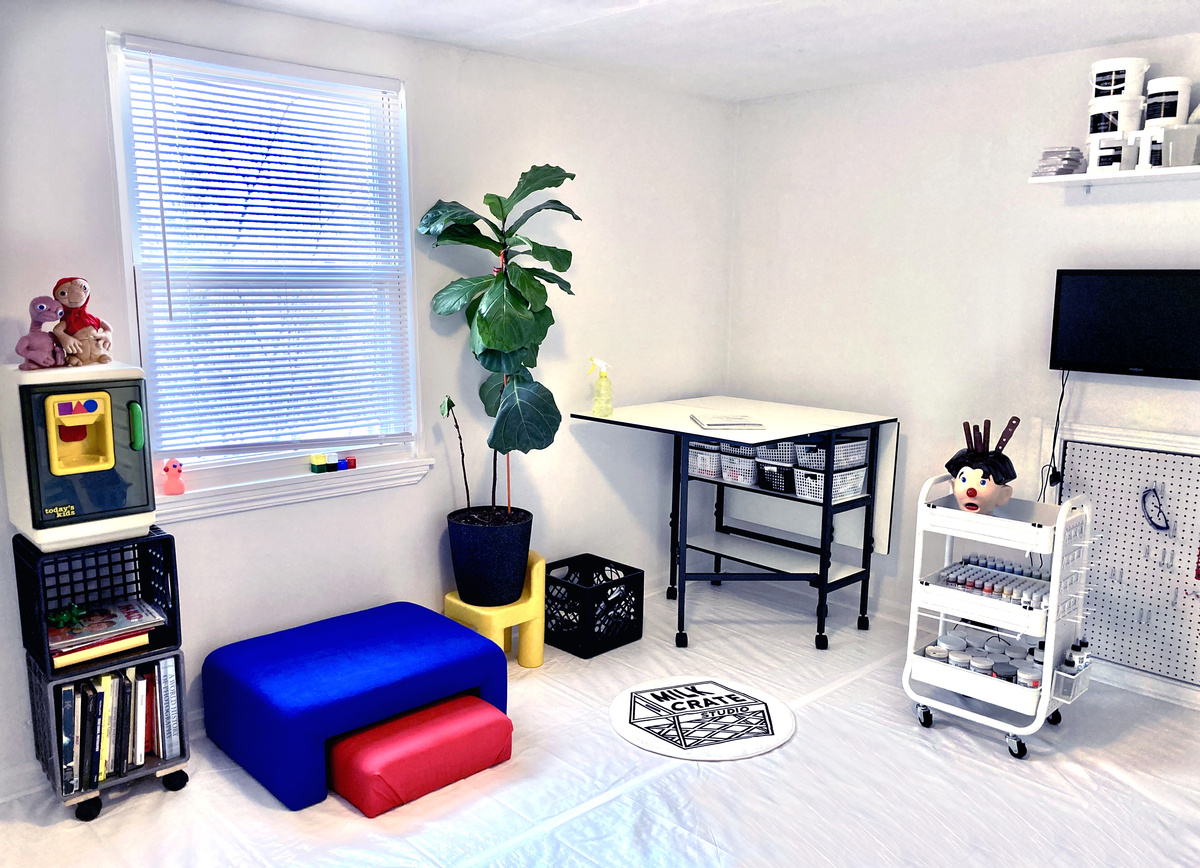 Studio Home — Milk Crate Studio - Erykah Townsend