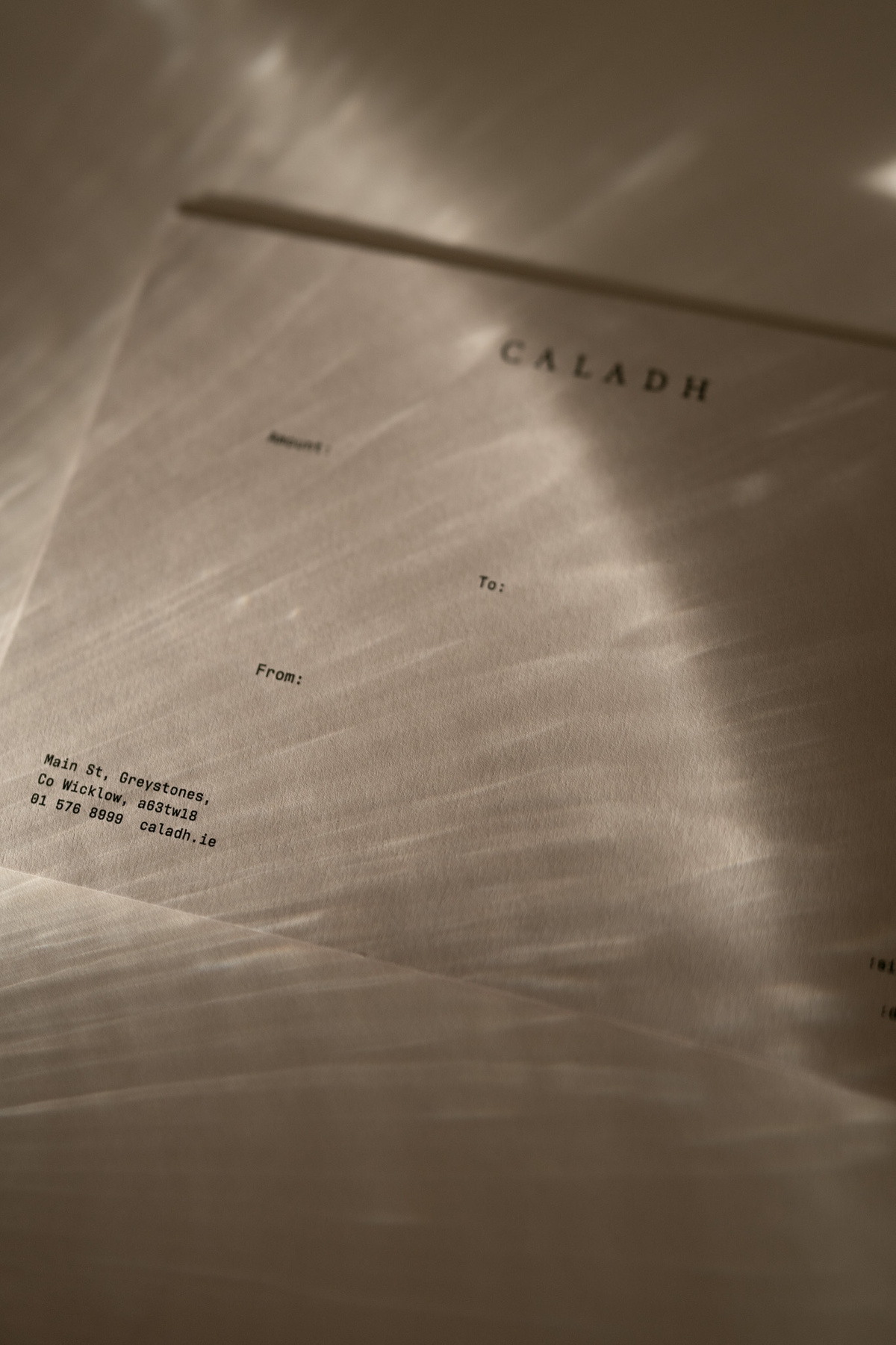 Menu — CALADH