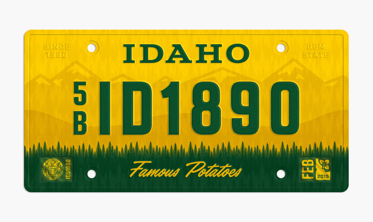 Idaho — State Plates Project