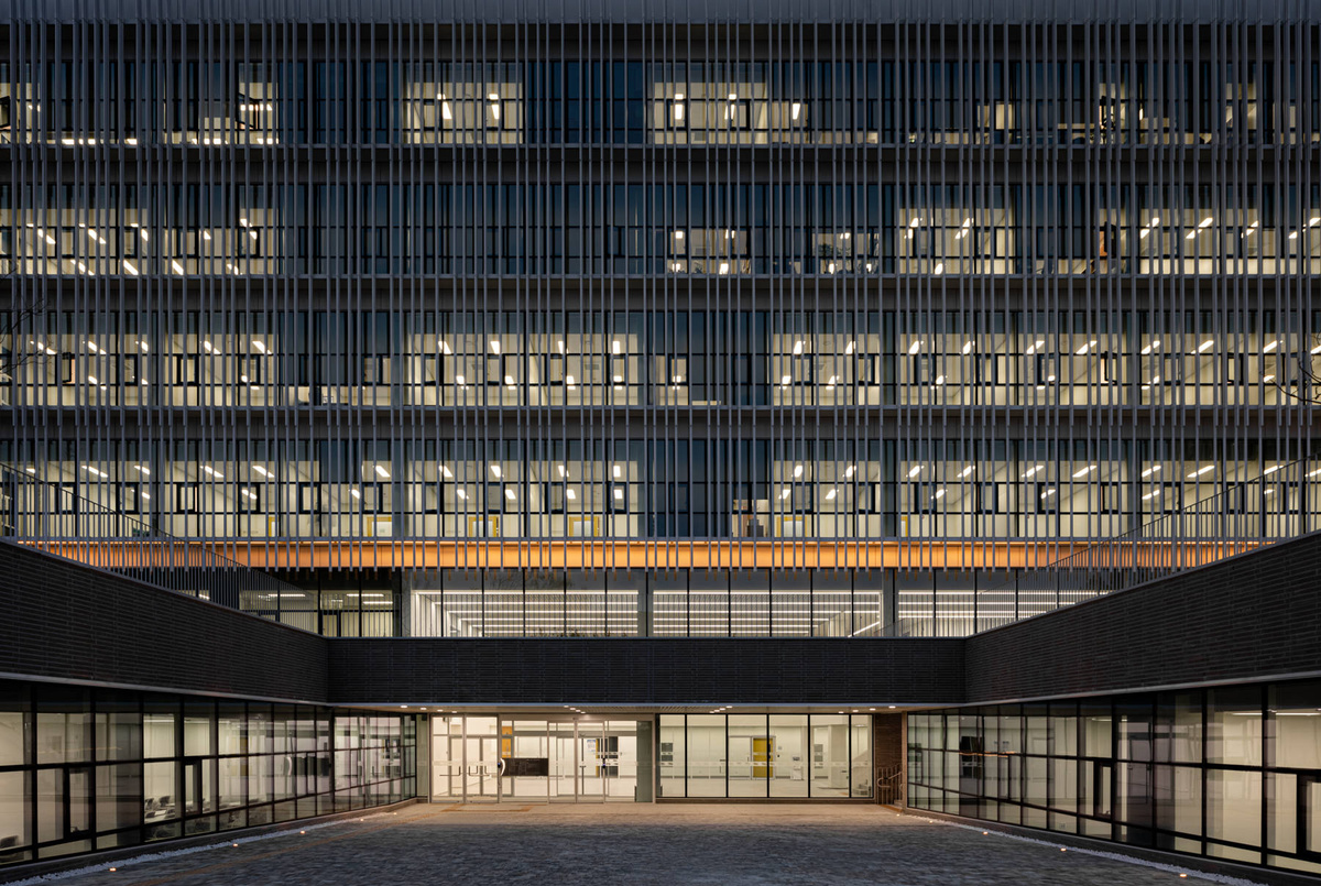 future convergence building — texture on texture