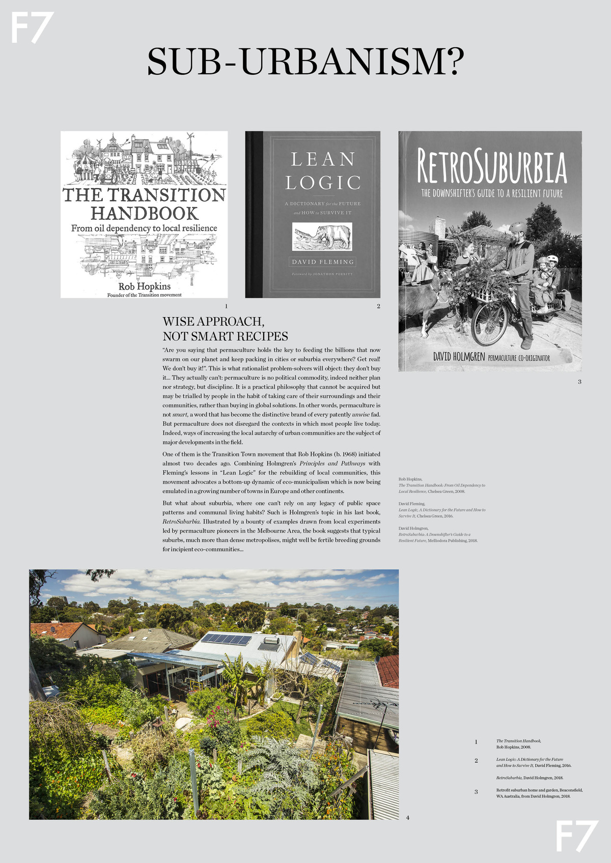 Sub-Urbanism? — Taking the Country's Side