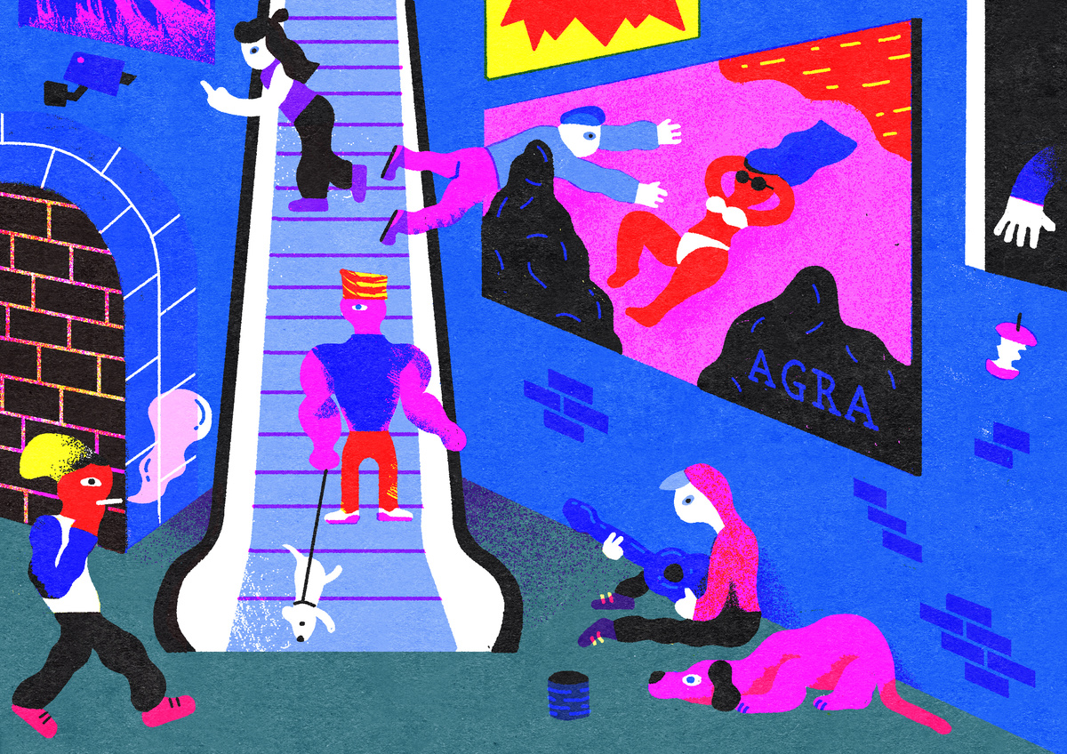 Sludge Magazine — Ming Sin Ho Illustration