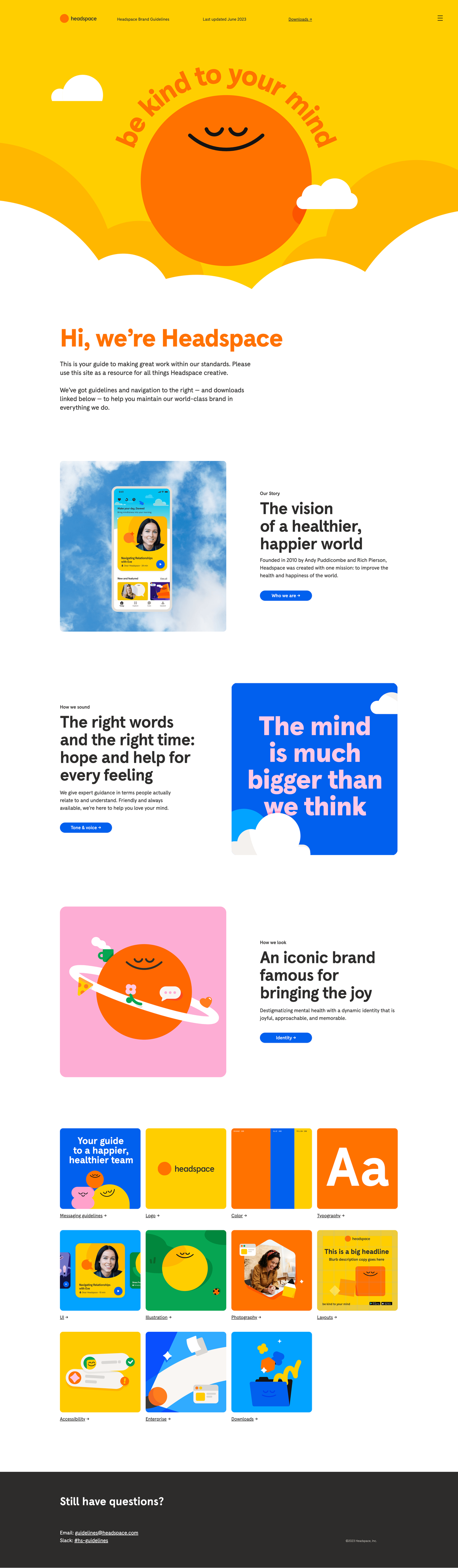 HEADSPACE BRAND GUIDELINES — Nathan Godding