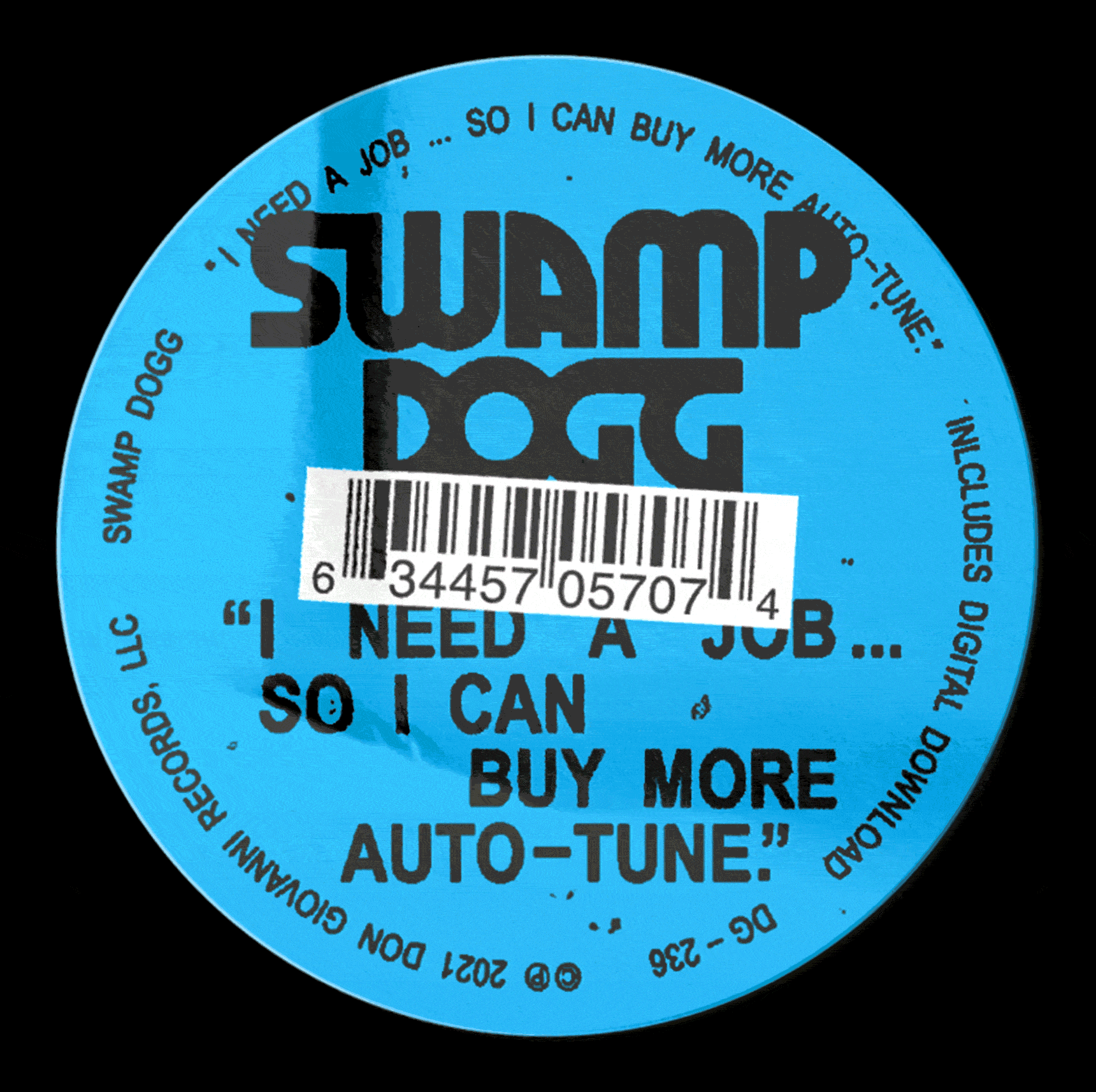 Swamp Dogg — I Need A Job... — Ben–Clark, Graphic Designer and Creative ...