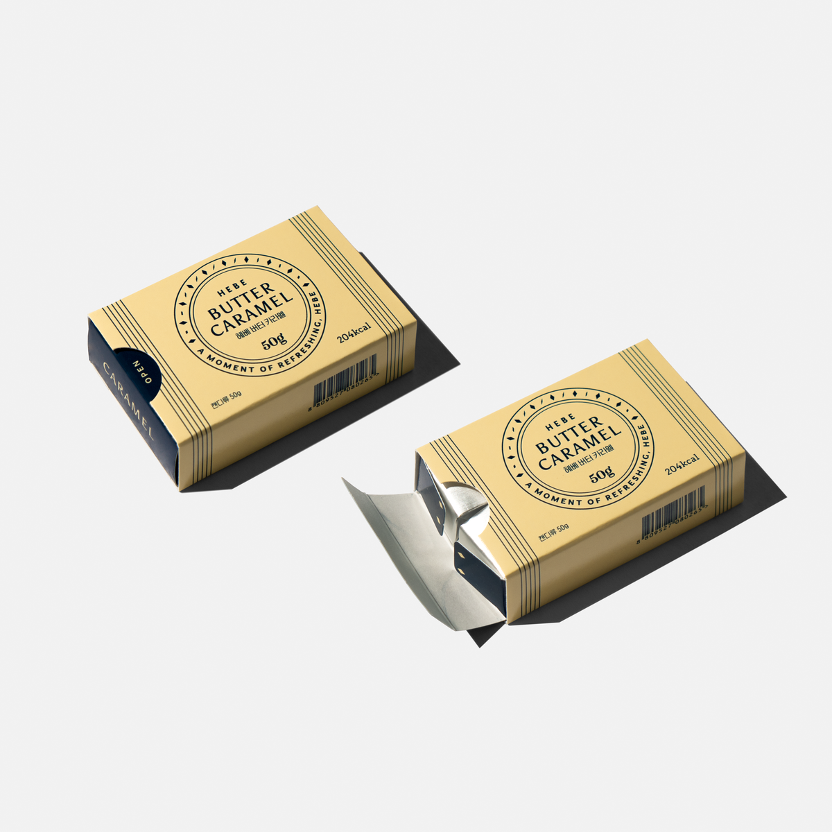 Butter Caramel Box Package — rootroute