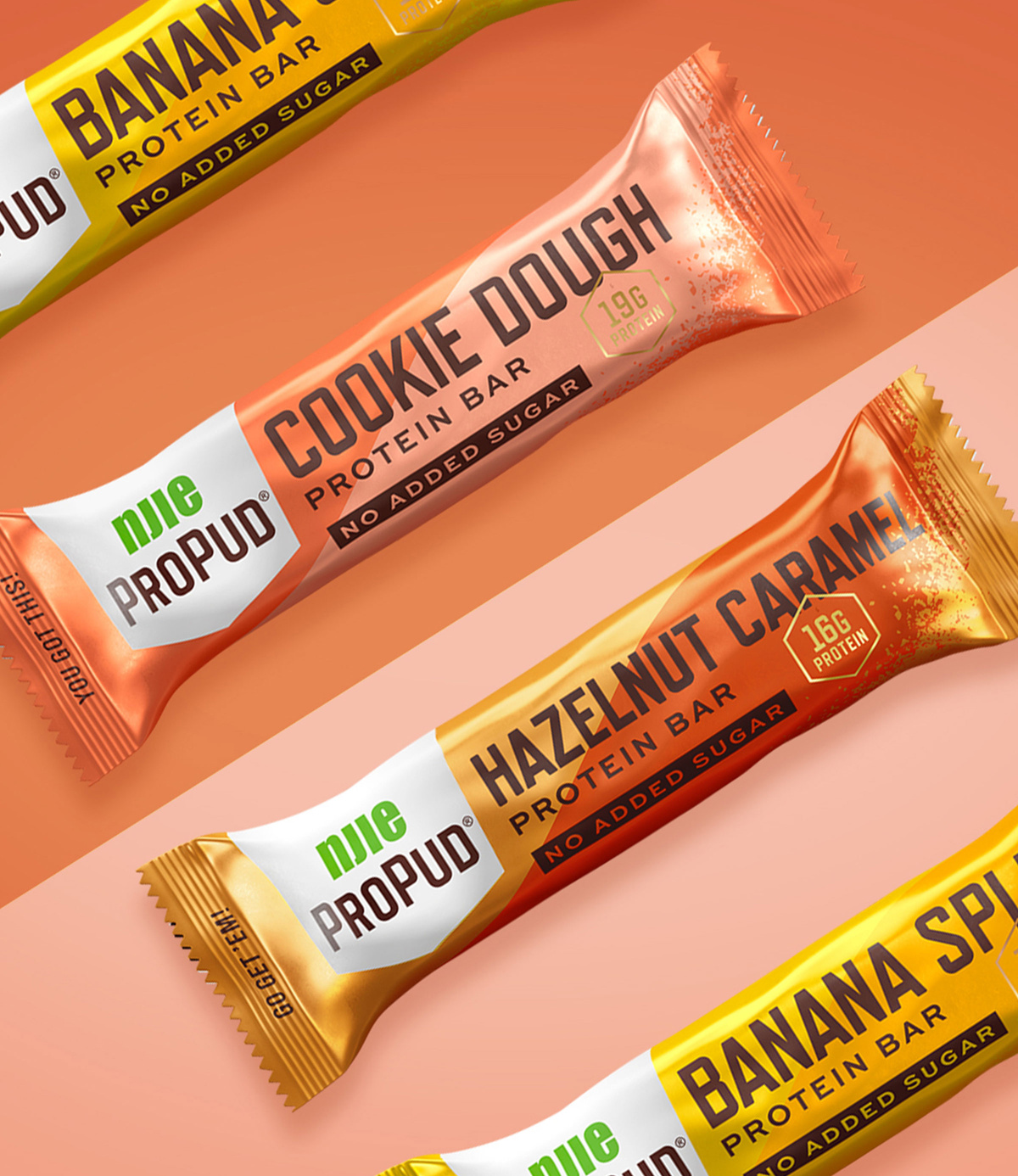 Njie Bars Packaging Design — Goldstorm
