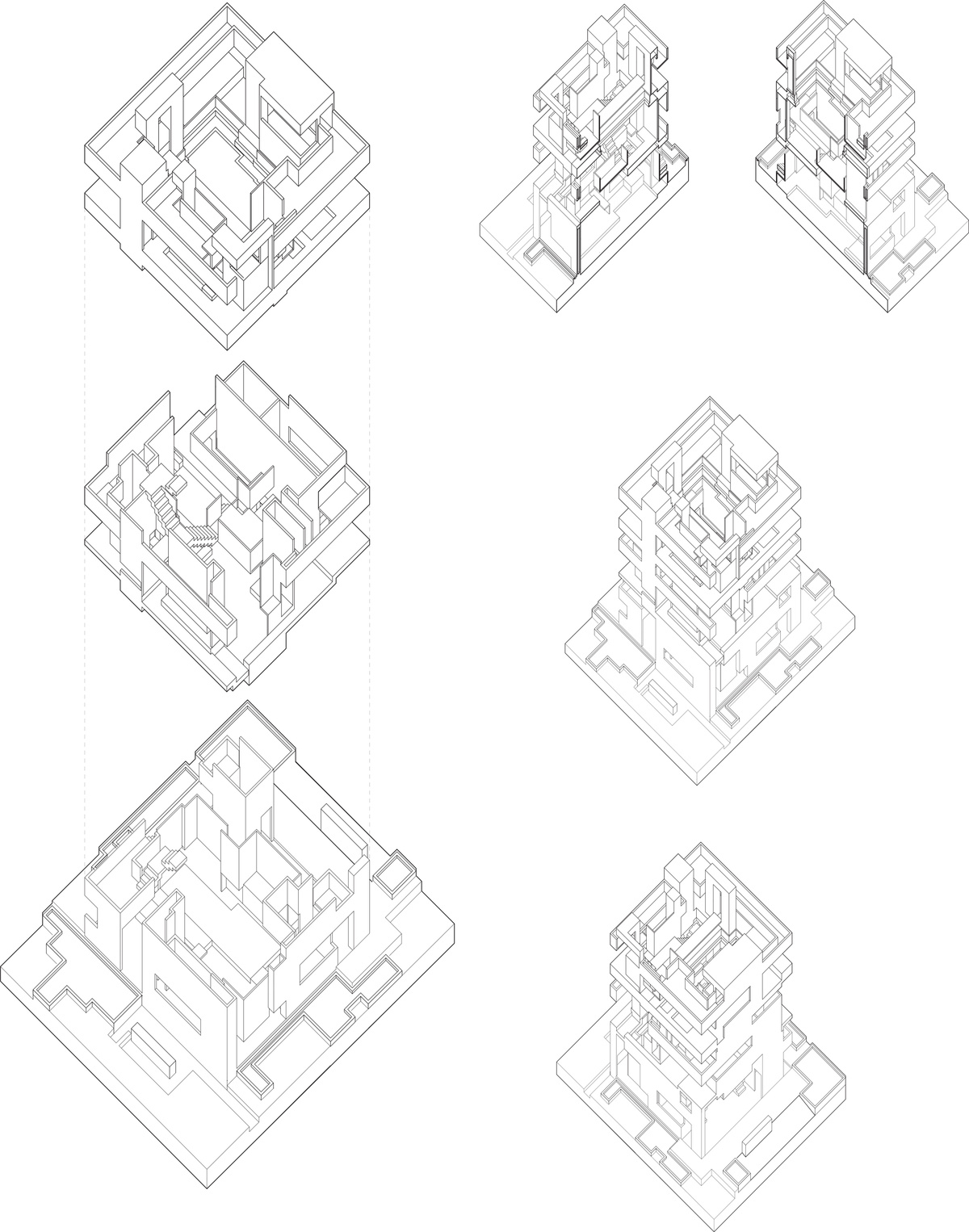 HOUSE FALLING — Freesia Torres Architecture