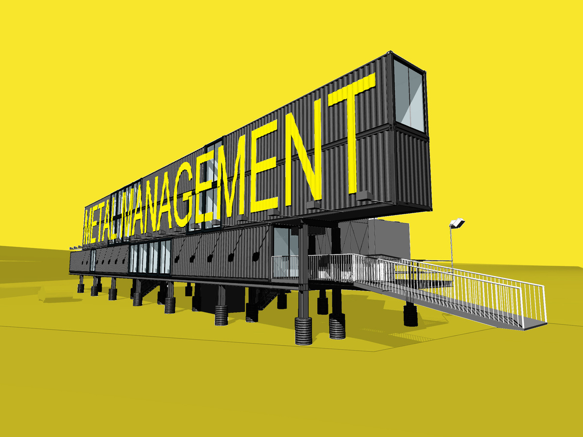 METAL MANAGEMENT HQ — LOT-EK ARCHITECTURE & DESIGN