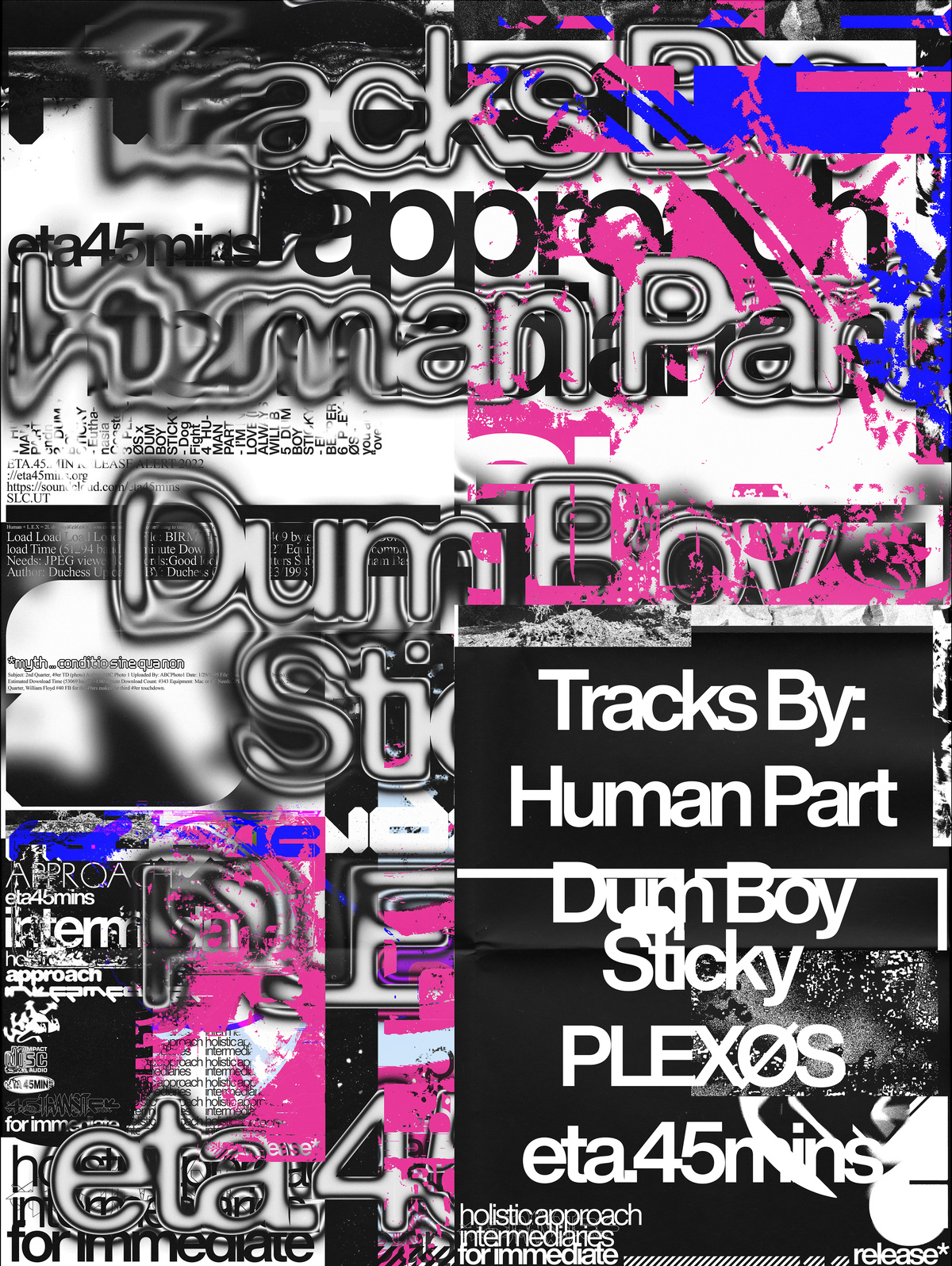 eta.45mins: Release Poster — Forthcoming Studio