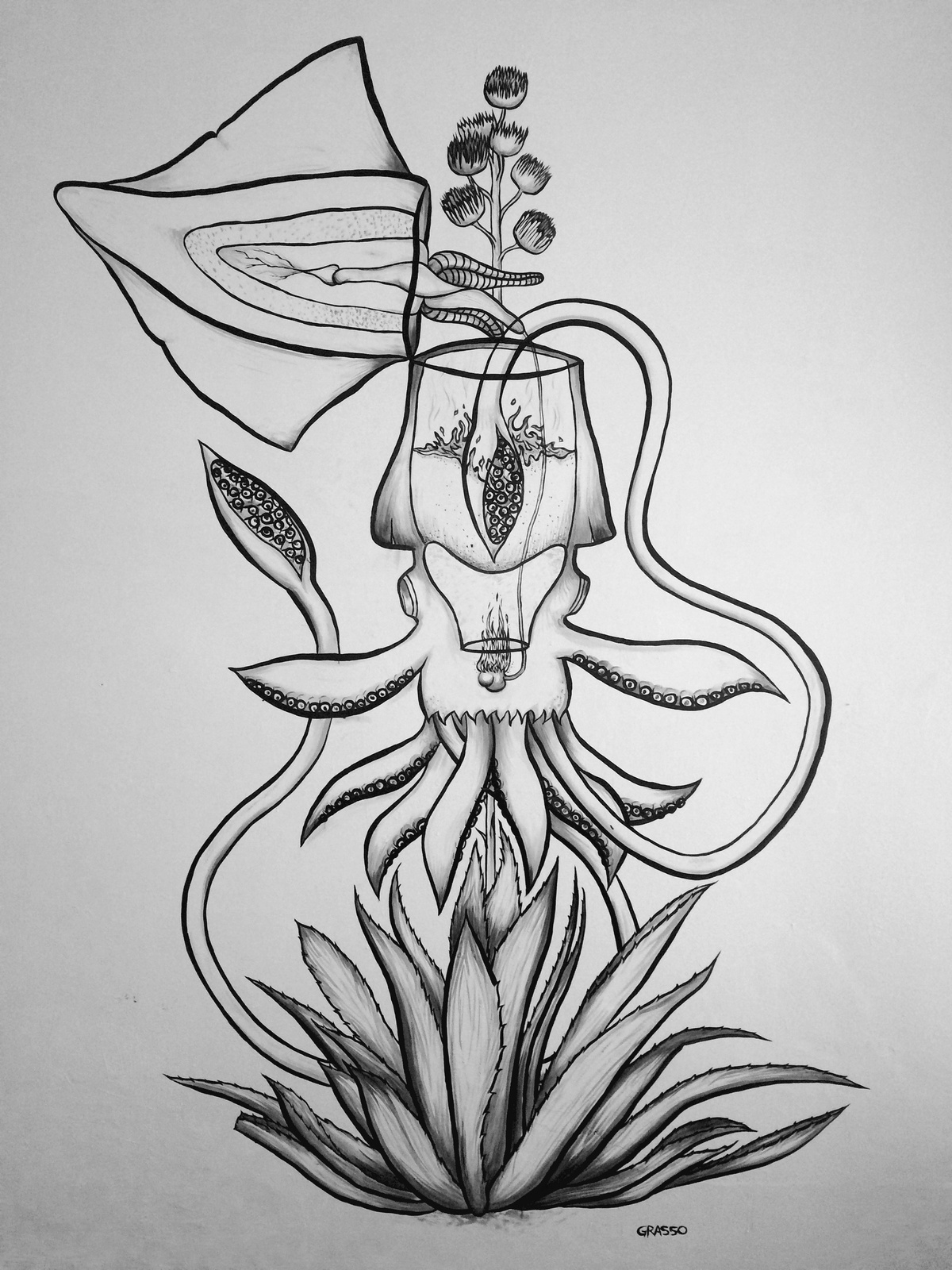 The Artist — Art of Andréa Grasso