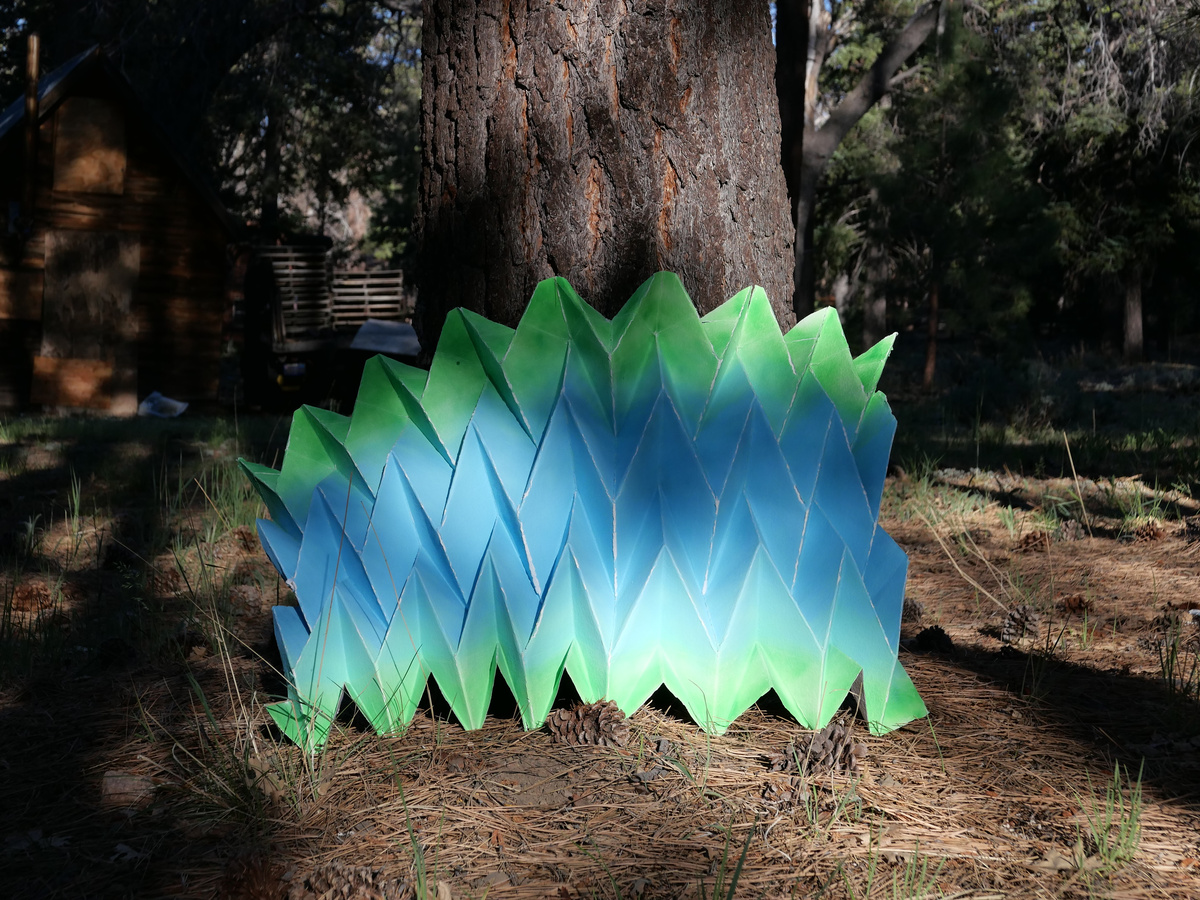 Origami herringbone tessellation — dannyangelescalante