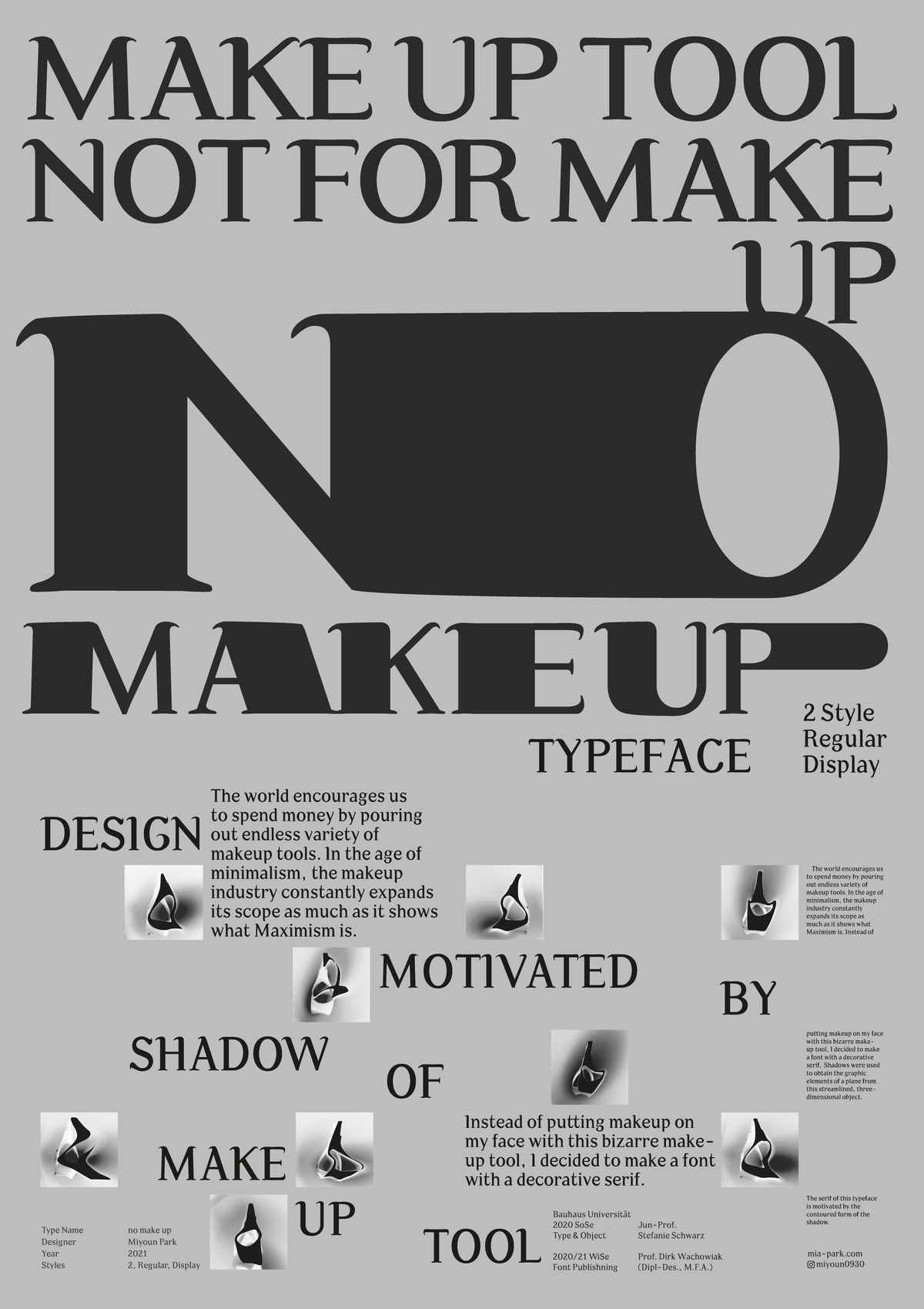 no makeup Poster — mia-park
