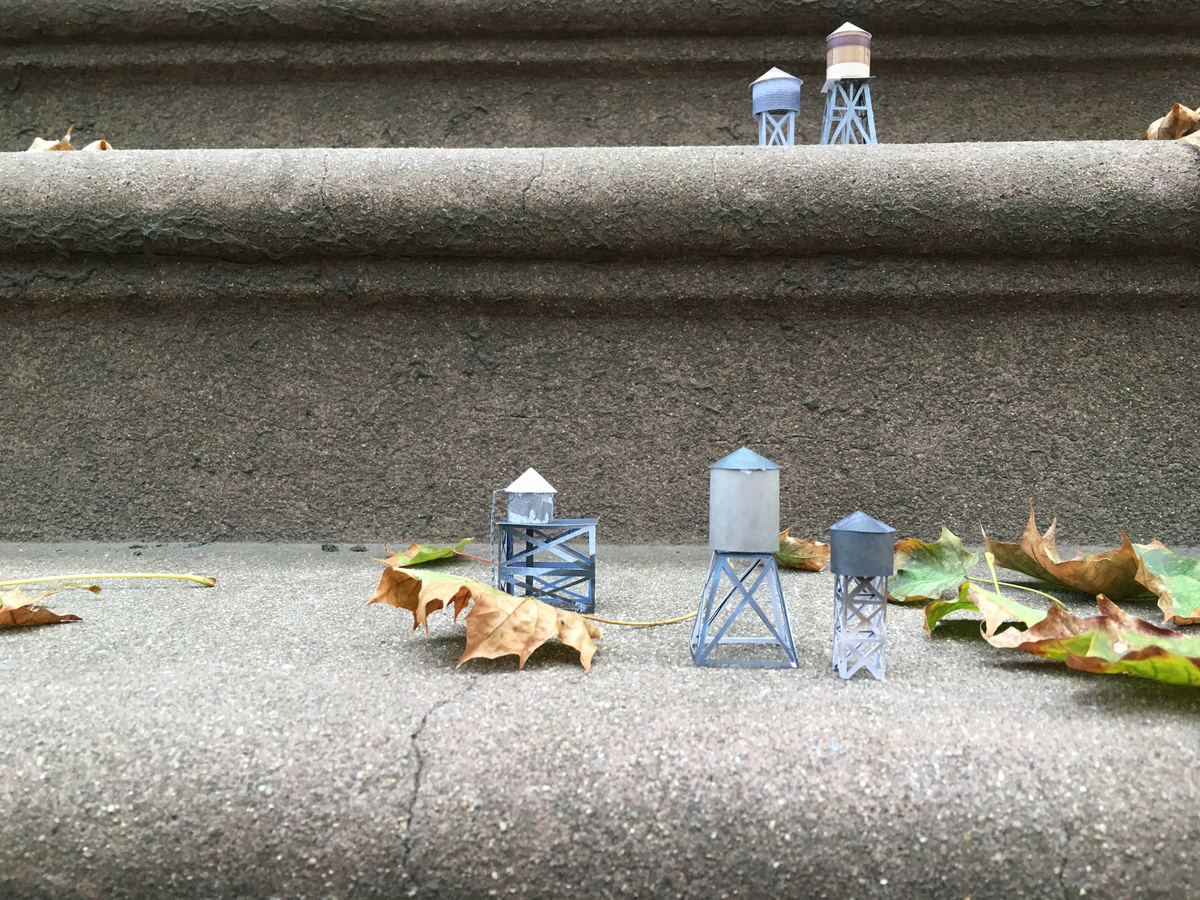 Papercraft / Water Towers — Haley Ray