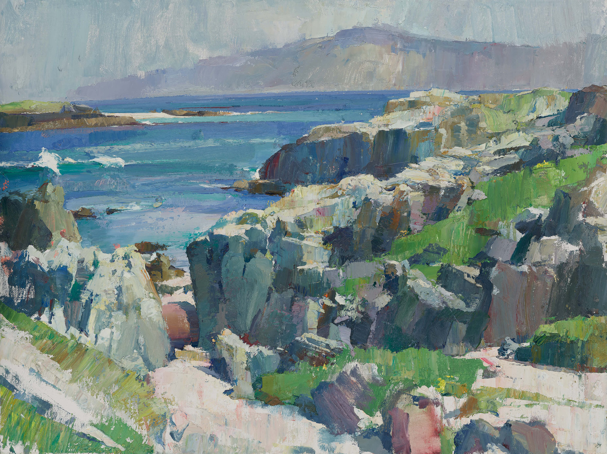 Rock corridor, iona — Oliver Akers Douglas