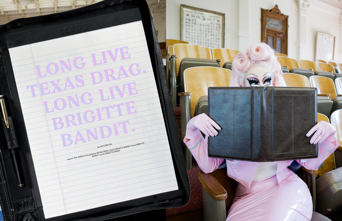 LONG LIVE TEXAS DRAG. LONG LIVE BRIGITTE BANDIT. — SPARK