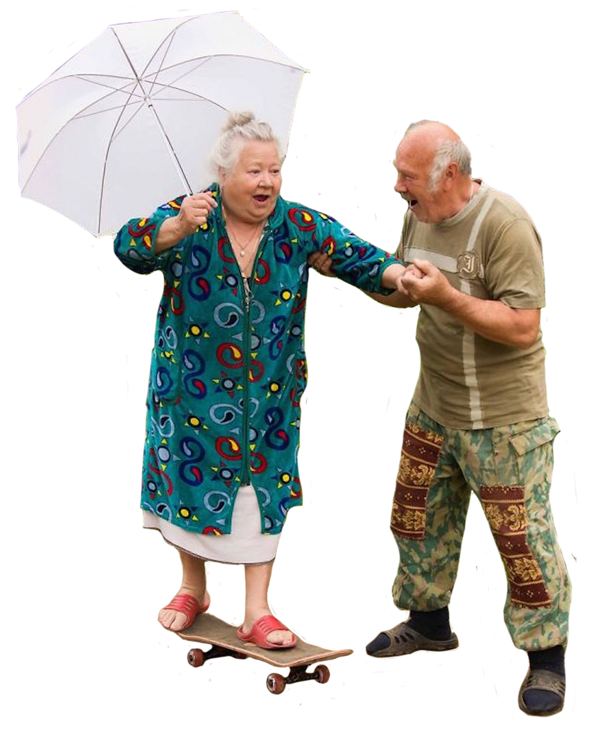 014 — Elderly Entourage