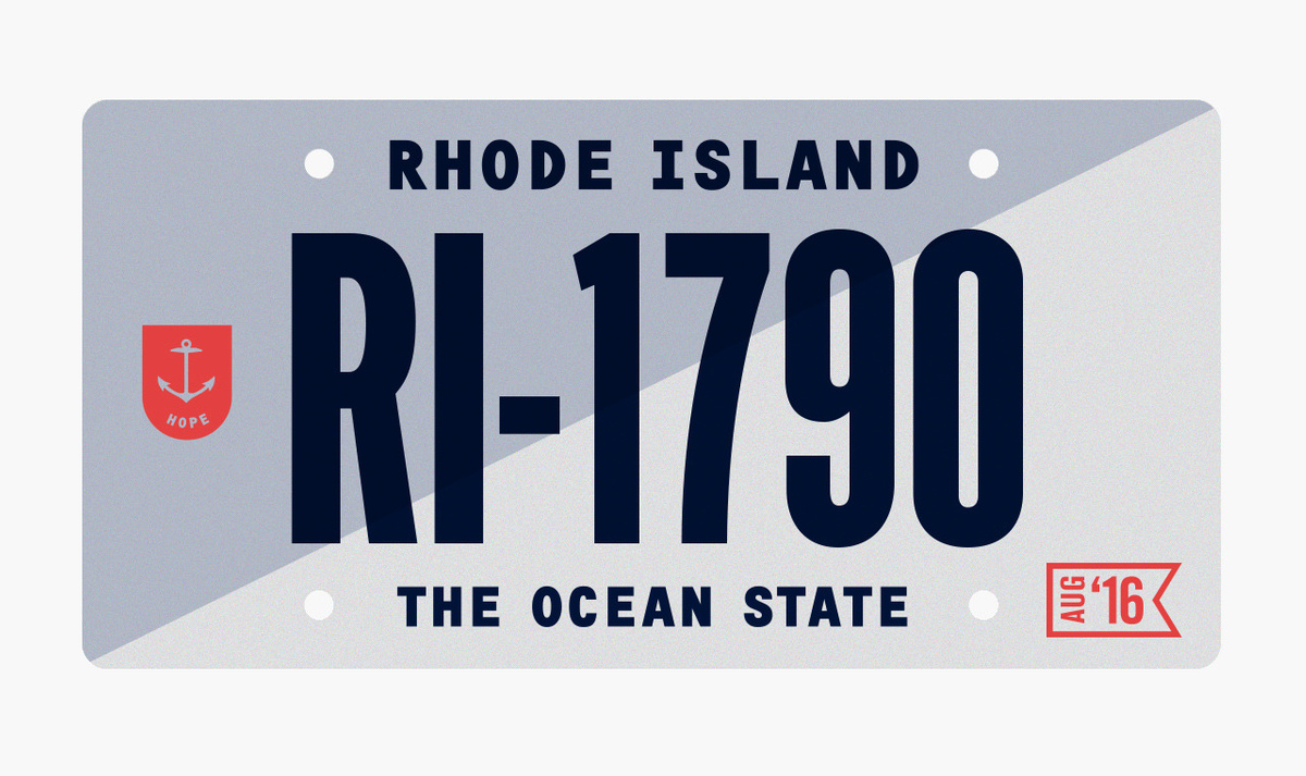 Rhode Island — State Plates Project