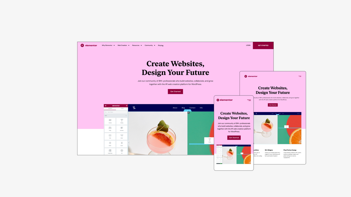 Elementor Website Redesign — Jeyness