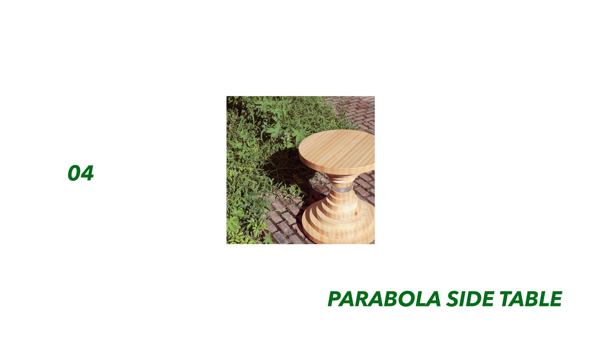 parabola side table — Ya Qin