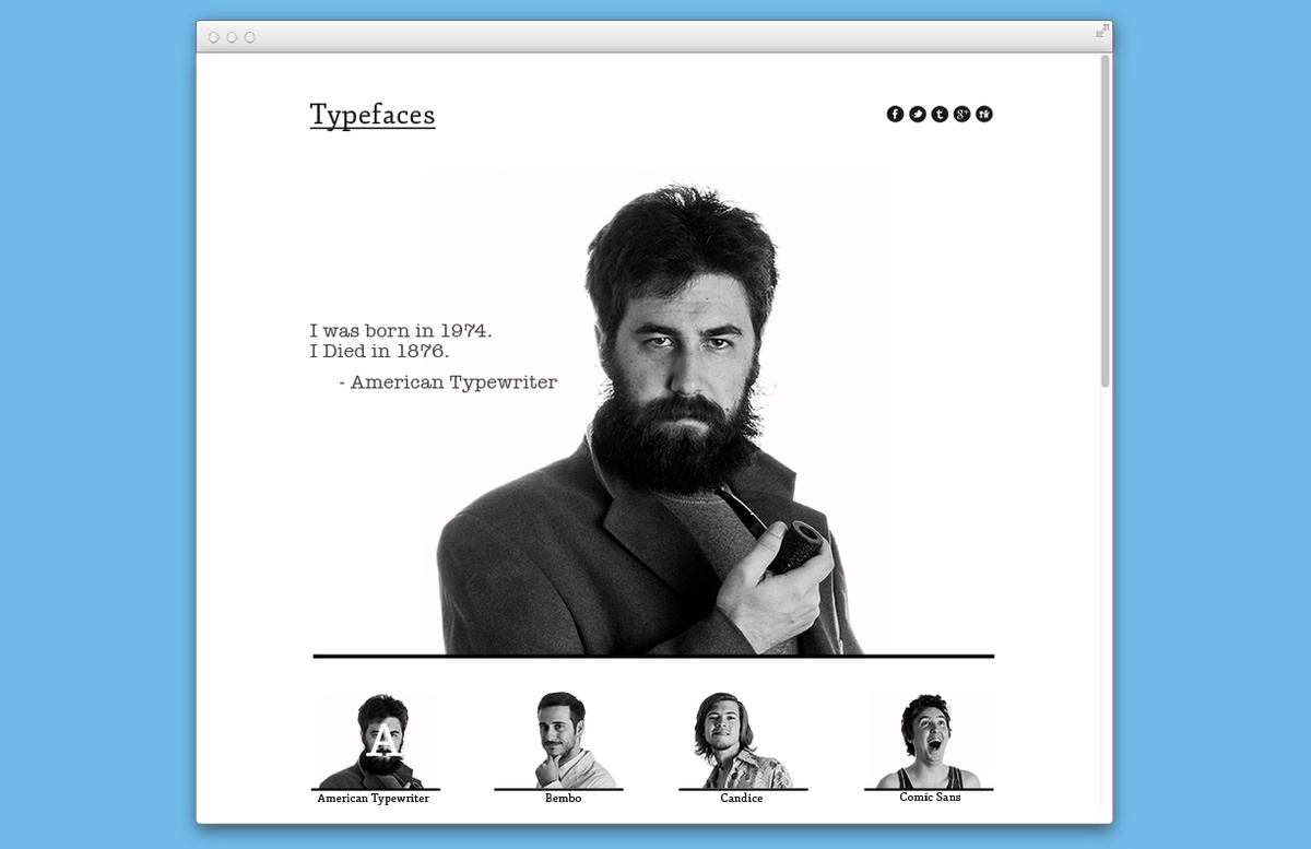 Typefaces — Peter Jostrand