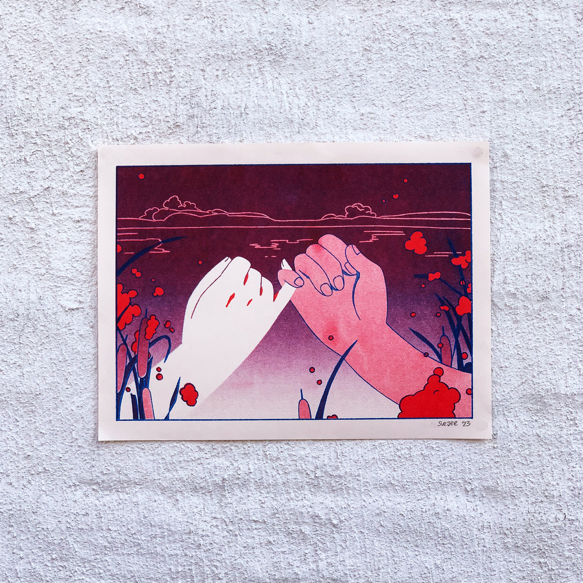 Pinky Promise Print - $18 — First Hold