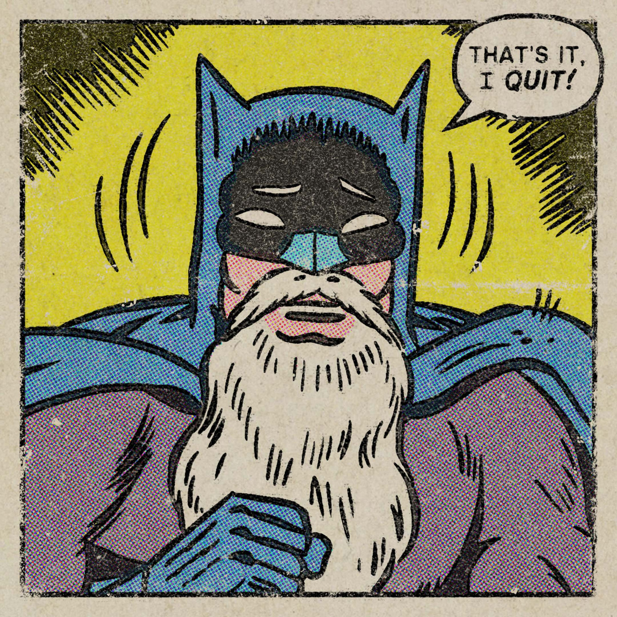 Old batman — Tinta nos Nervos