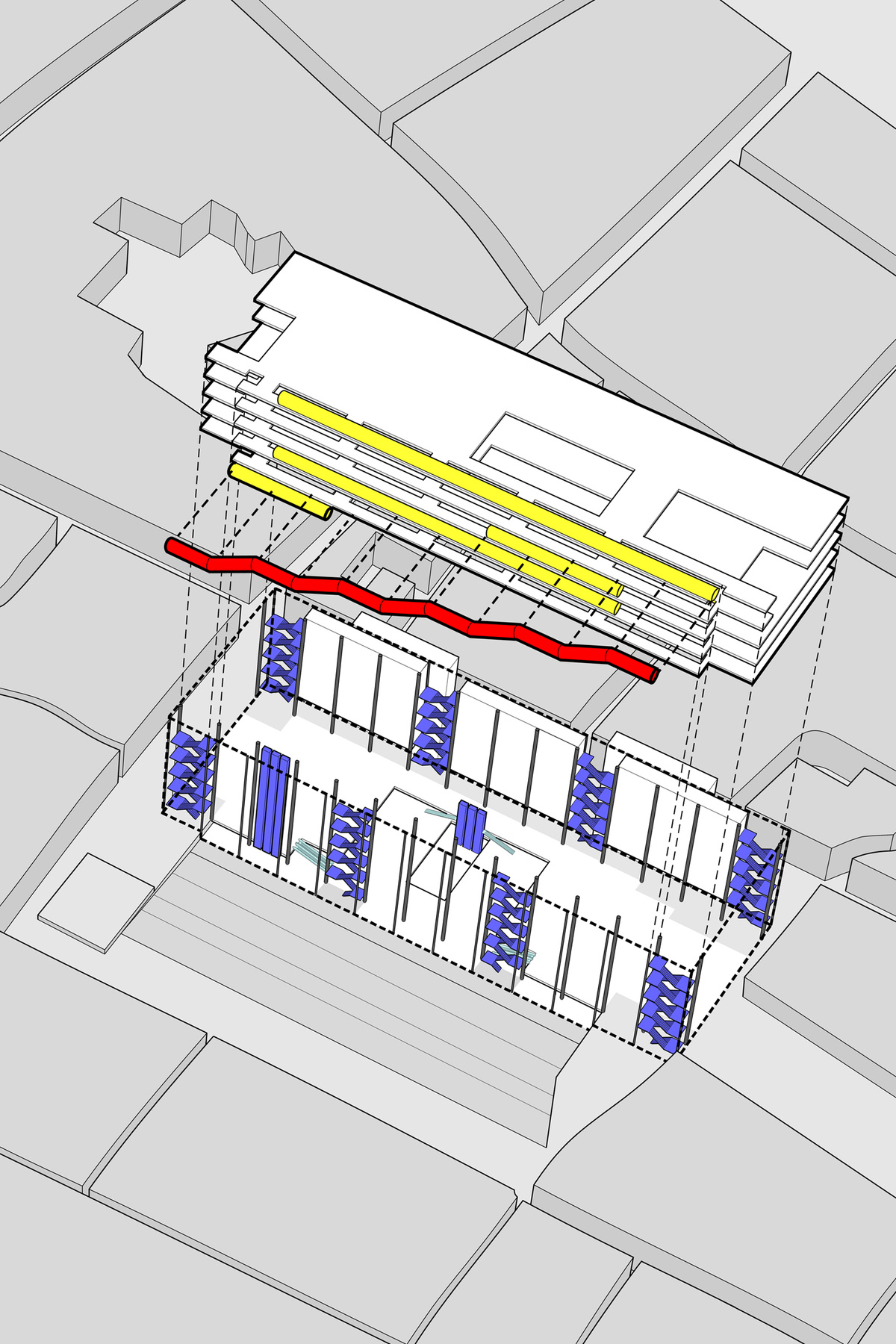 Centre Pompidou Circulation Analysis — Vic Yong Designs