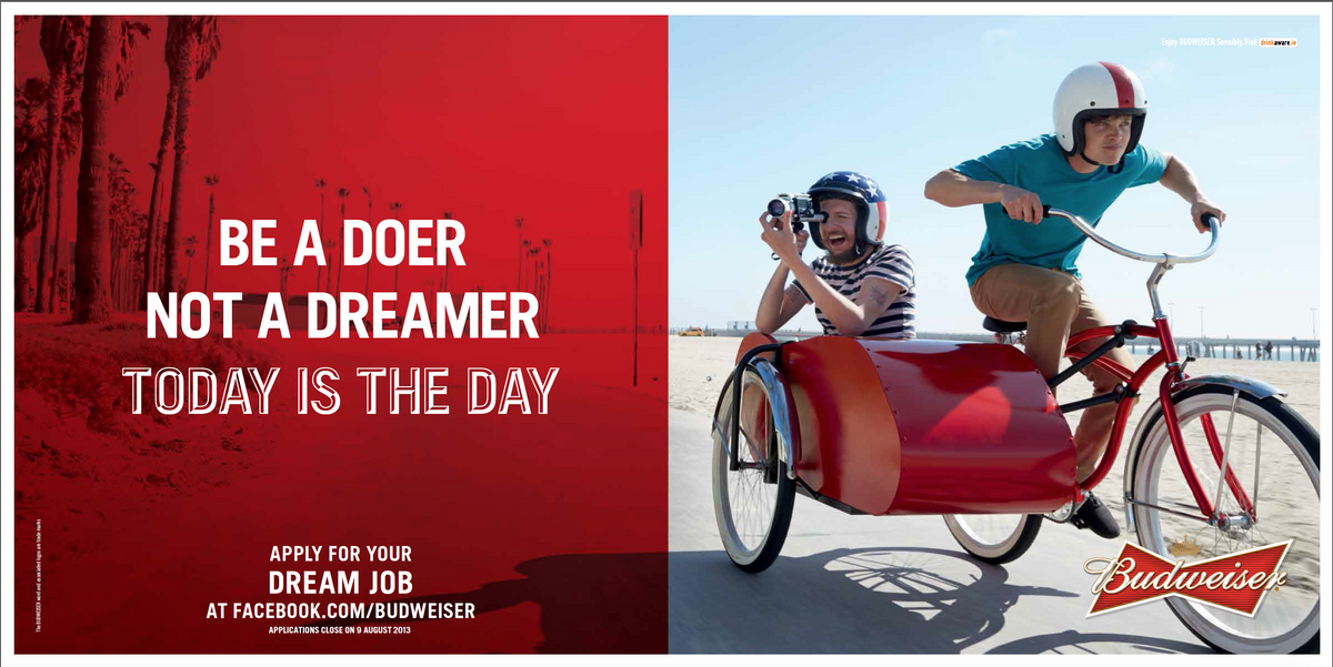 Budweiser Dream Job — frankandshay