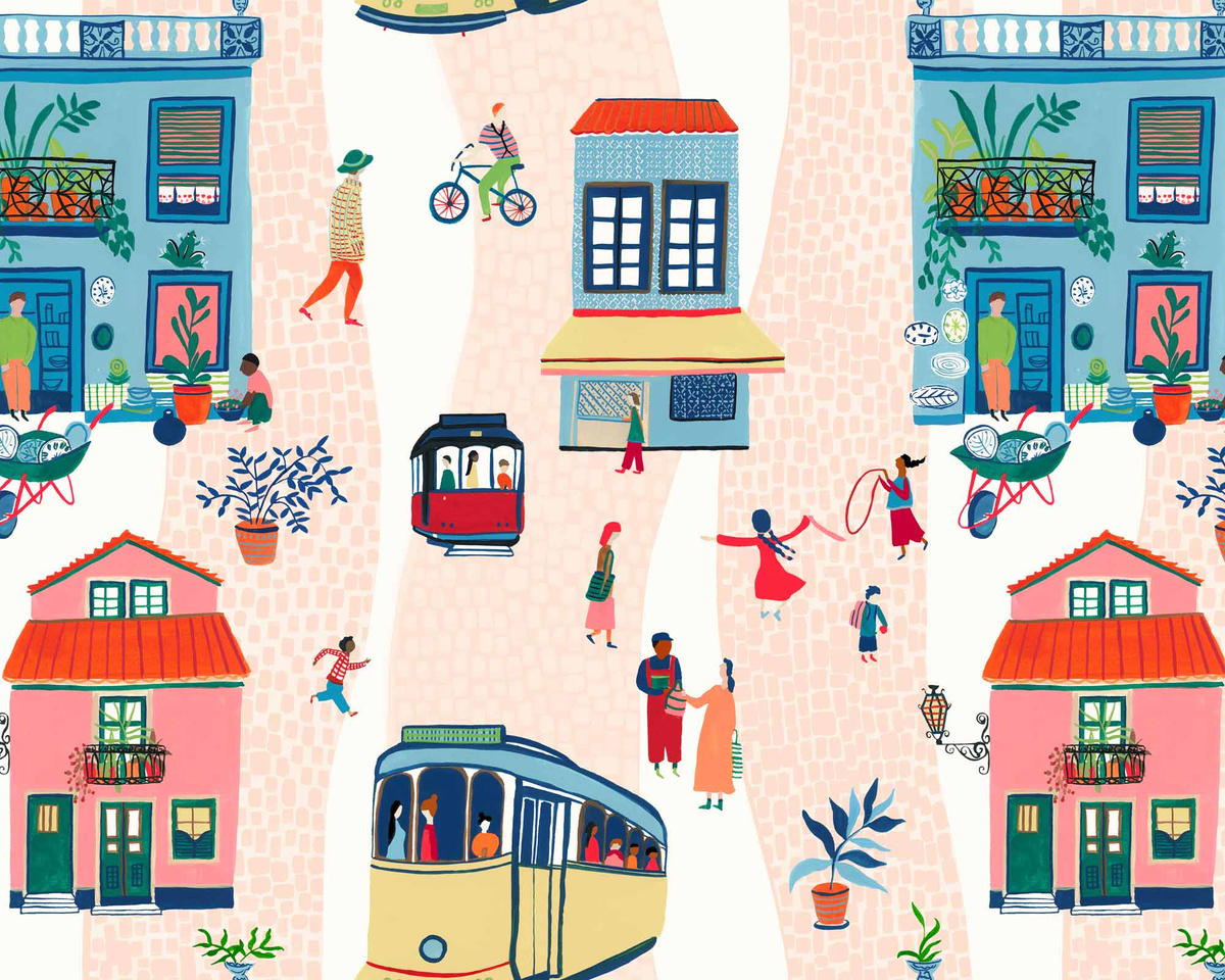 Textile design for Fabula — Sandra Javera