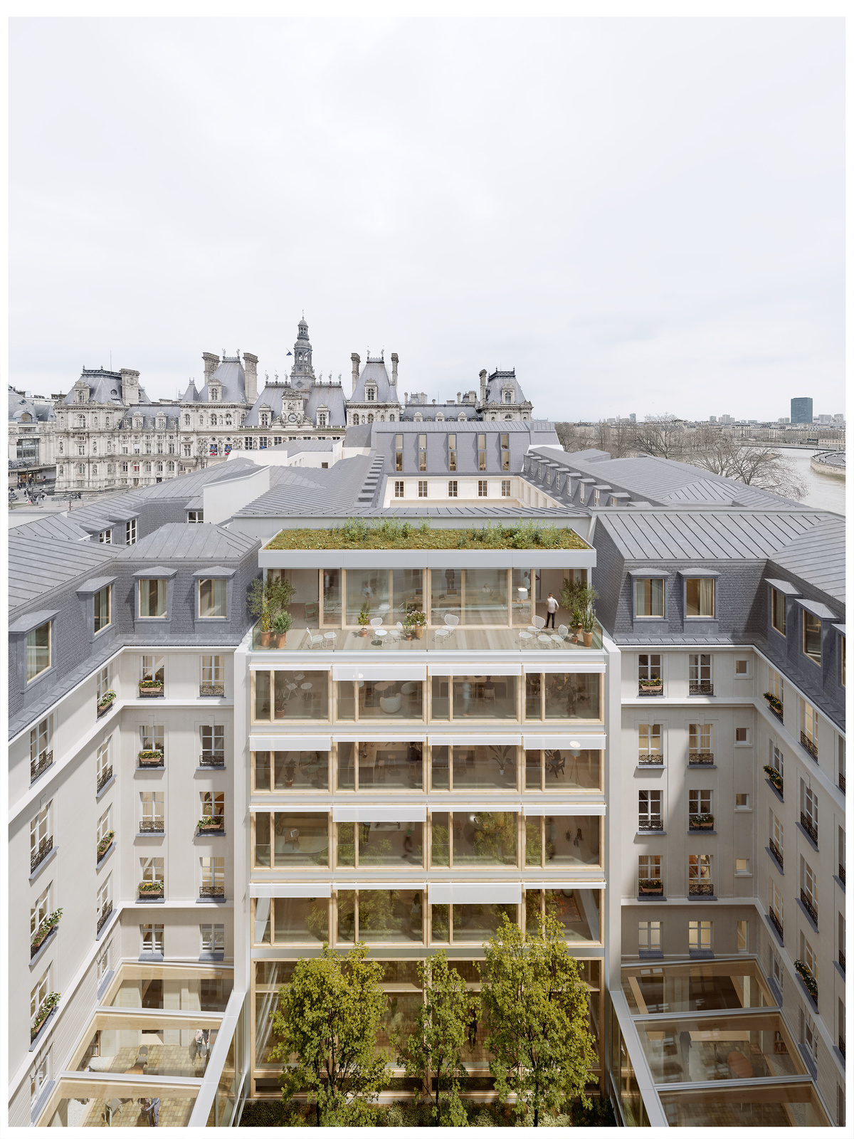 APHP - Restructuration de l’ancien siège AP-HP — septembre