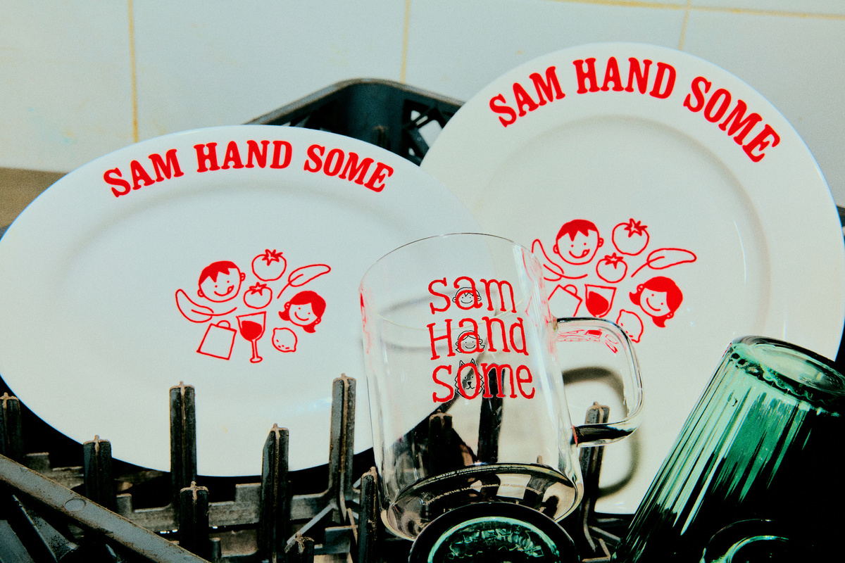 THE HANDSOME X SAM SAM SAM Event Goods' — ppangseung