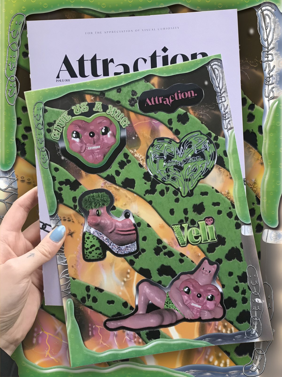 attraction magazine stickers — aliinakauranne