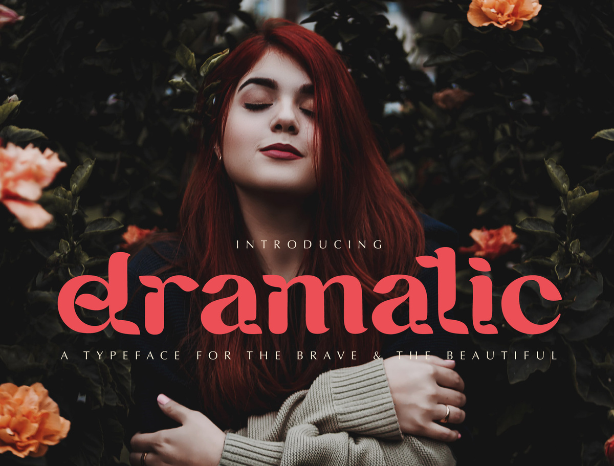 Dramatic Display Typeface — Shreya Chatterjee