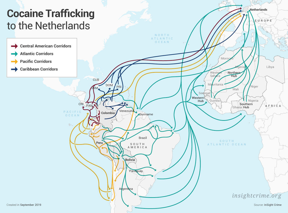 Mapping Cocaine Trafficking — Es Elisa Roldán