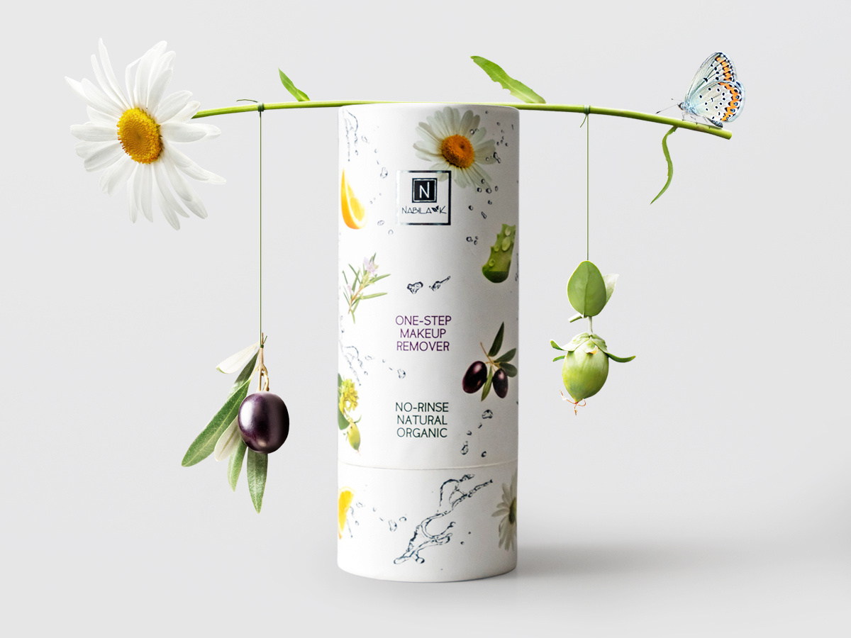 Makeup remover packaging — Eclectic M - Packaging & Graphic Design Studio