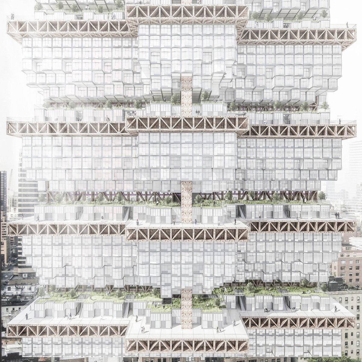 Chinatown Tower — John Patrick Cunningham / Architect