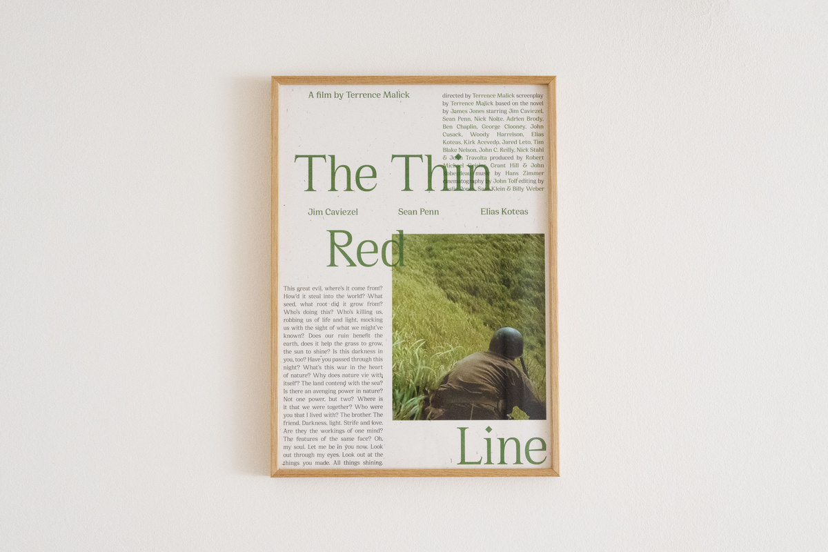 002 The Thin Red Line — doublebill.design
