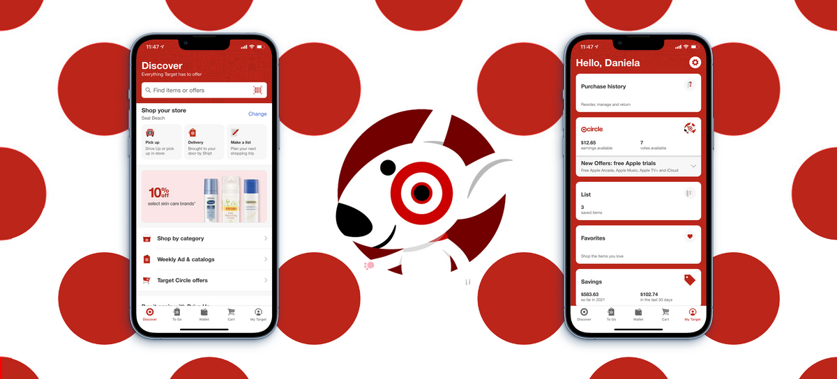 Target App Prototype — Daniela Connor's Portfolio