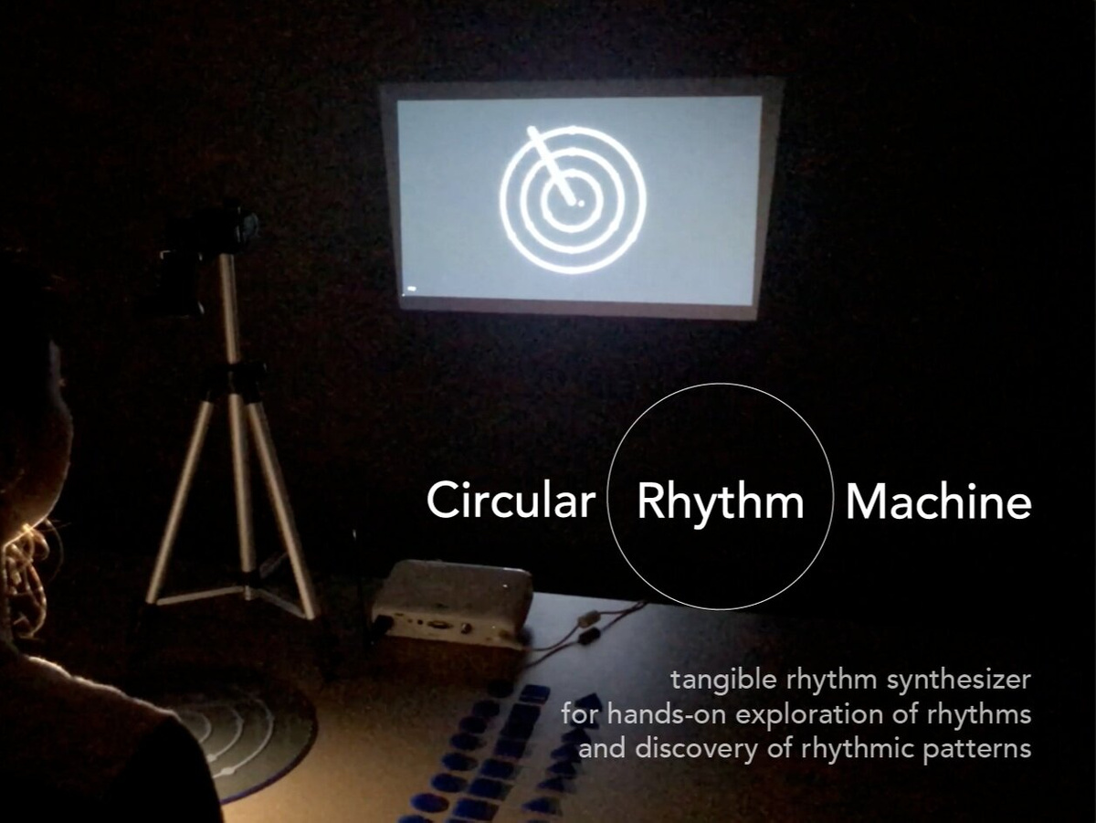 circular rhythm machine — flame game