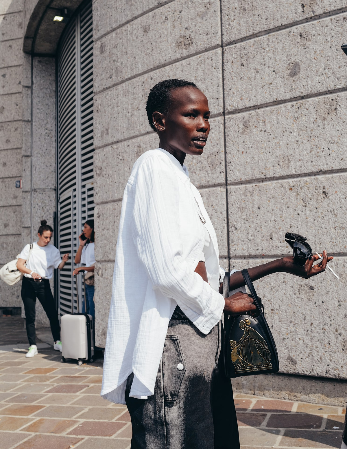 ferragamo models milan fashion week 2024 street style ss25 the photos ...