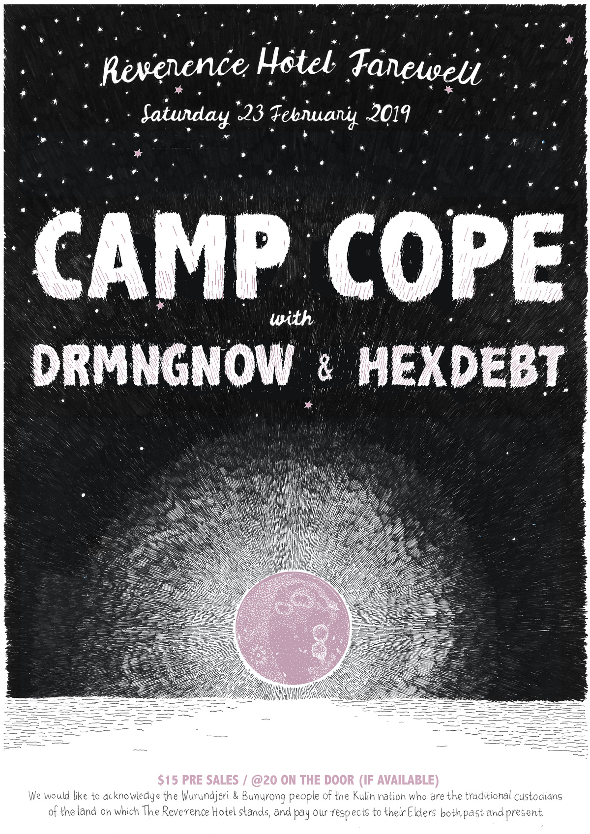 Camp Cope Poster — Anna Zobel