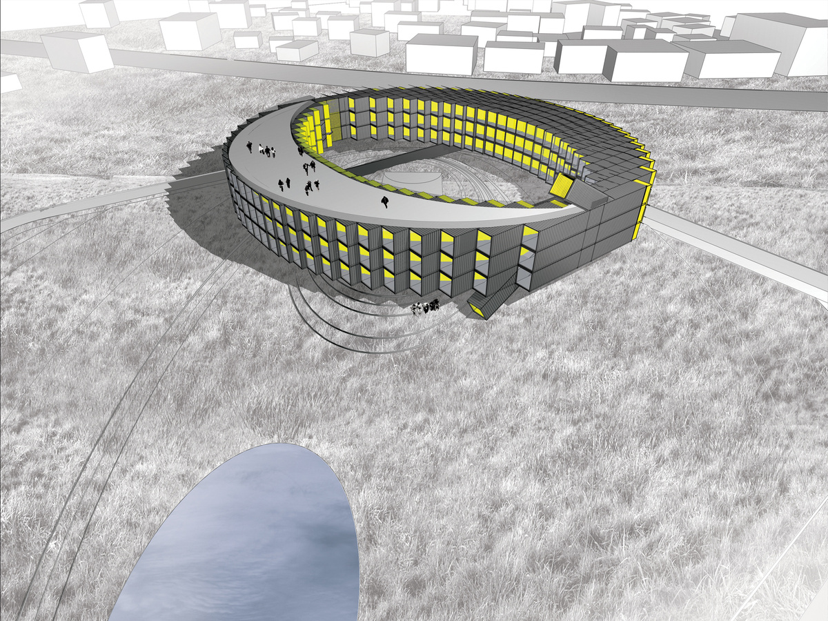 DONGGUAN DORMITORY COMPLEX — LOT-EK ARCHITECTURE & DESIGN