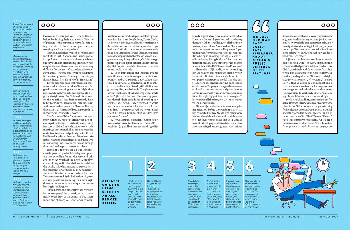 Fast Company — Louis Otis - illustration & animation